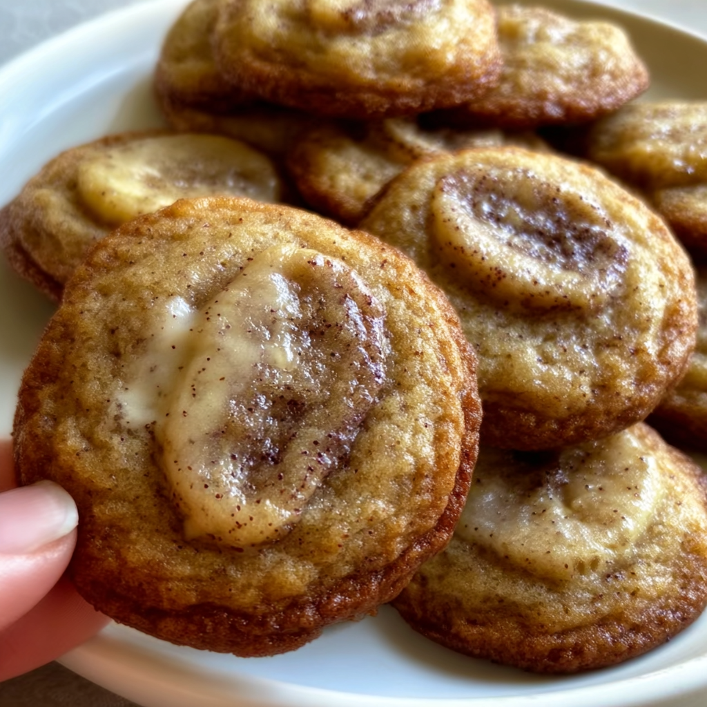 Banana Bread Cookies – Moist Cookies with Banana Bread