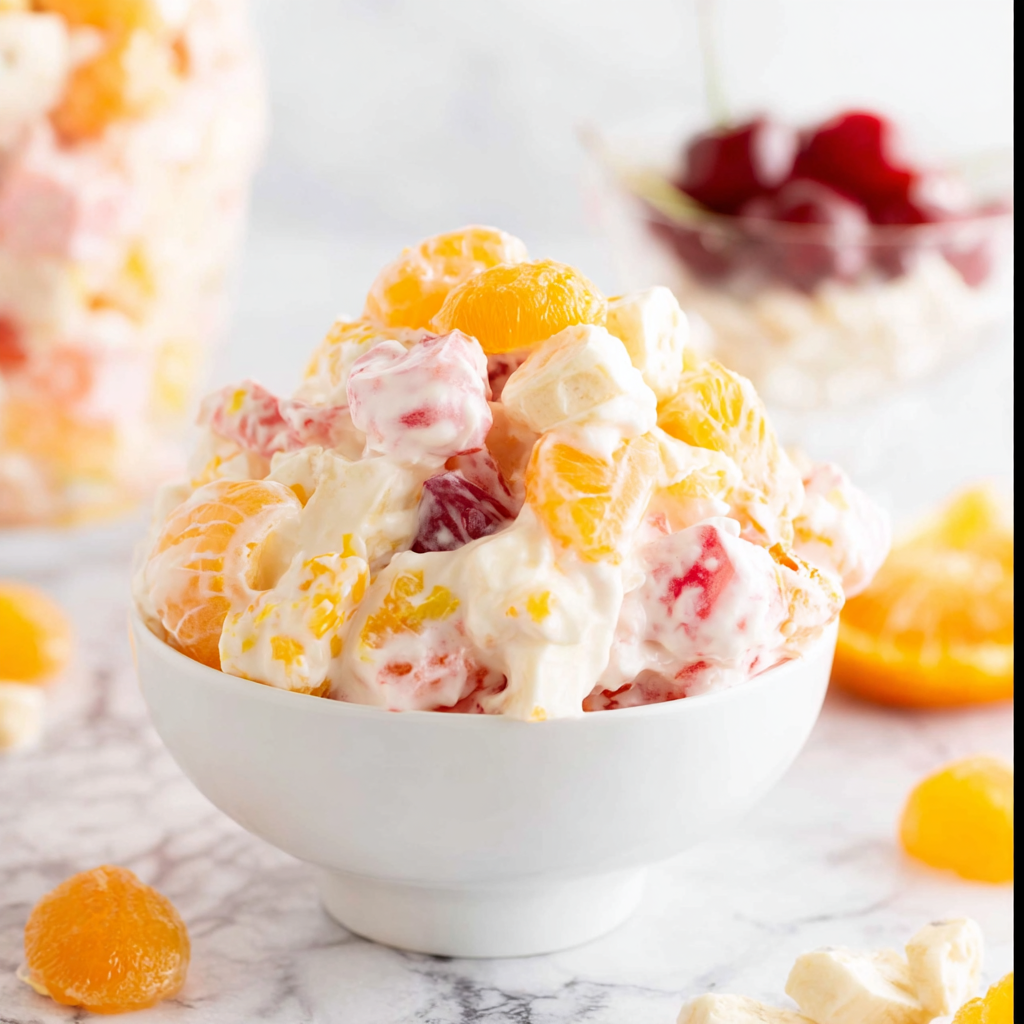 5 Cup Salad (Classic Retro Fruit Salad)