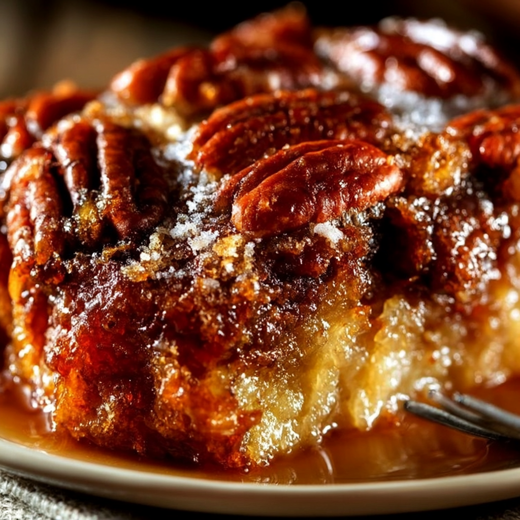 Ultimate Southern Pecan Pie Dump Cake – Easy Gooey Butter Pecan Dessert ...